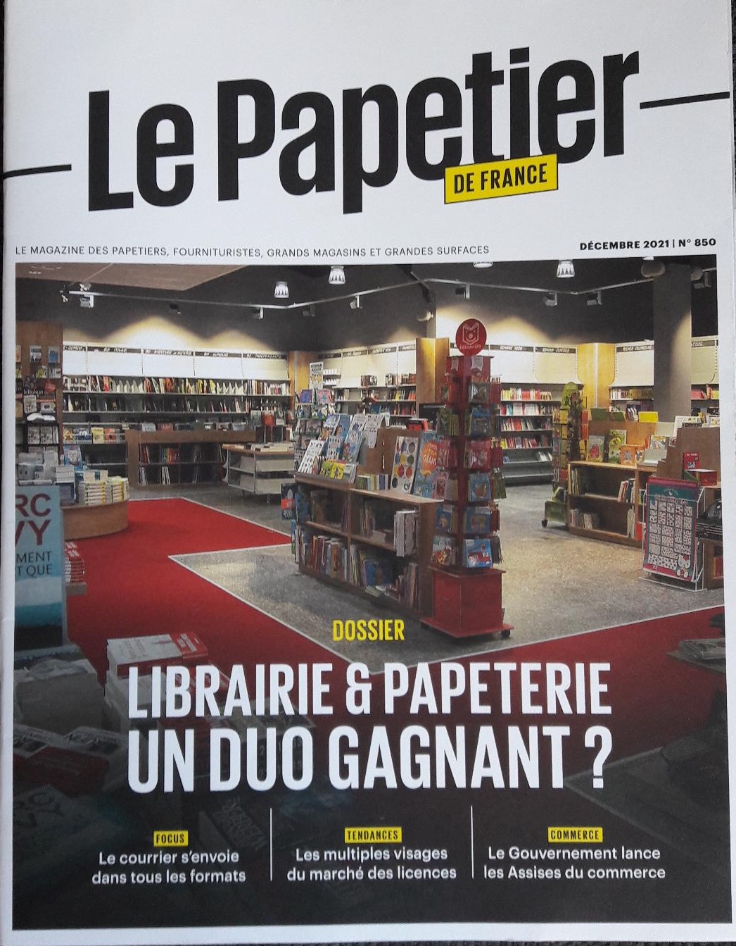 SPÉCIFICITÉS ET COMPLÉMENTARITÉS DE LA LIBRAIRIE ET DE LA PAPETERIE ...